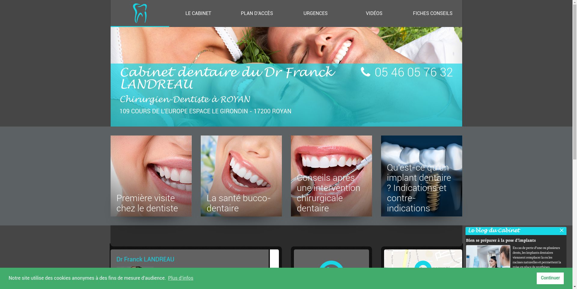 Annuaire des sites internet des chirurgiens-dentistes Charente-Maritime ...